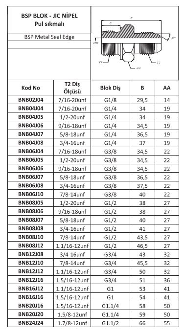 BSP JIC Nipple | ORMANLAR
